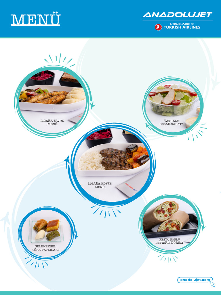 Ajet Menu TR | PDF
