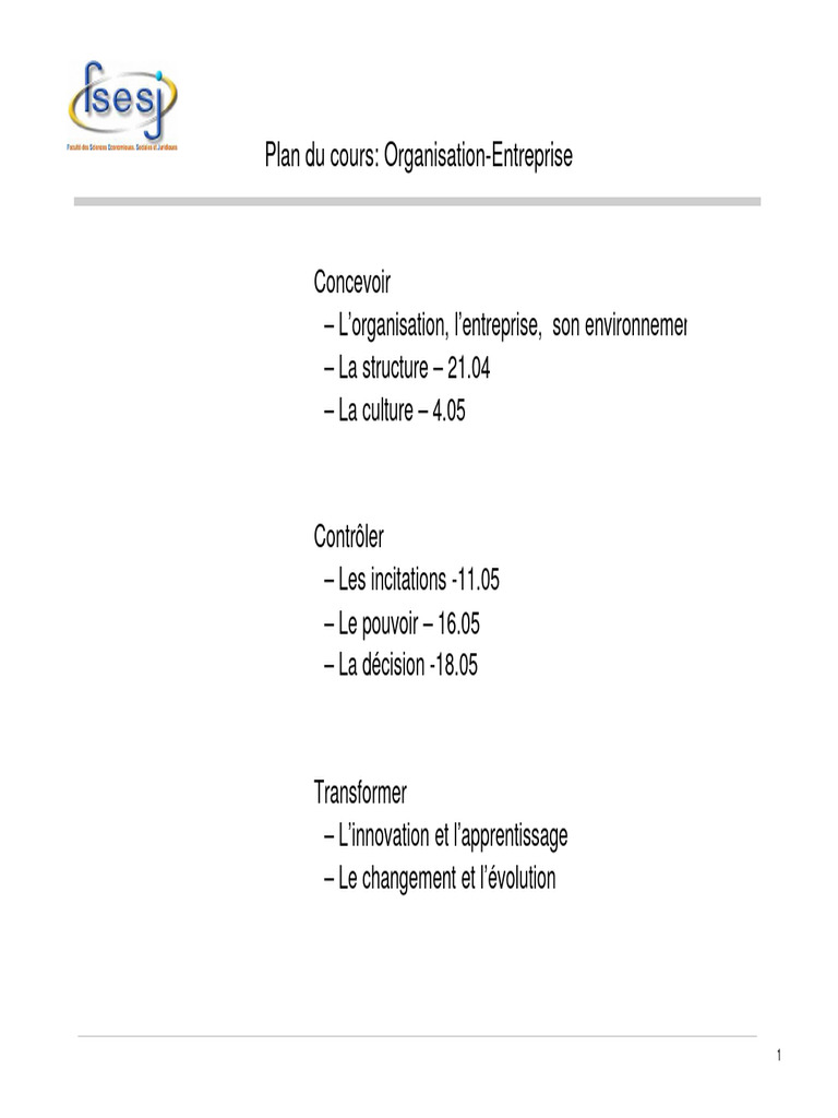 Organisation Entreprise | PDF | Business | Économie d'entreprise