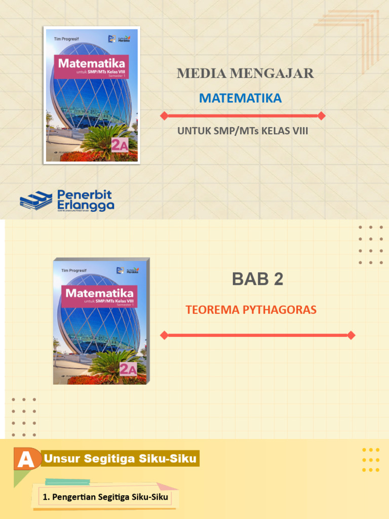 BAB 2 Teorema Pythagoras | PDF | Metode & Bahan Ajar