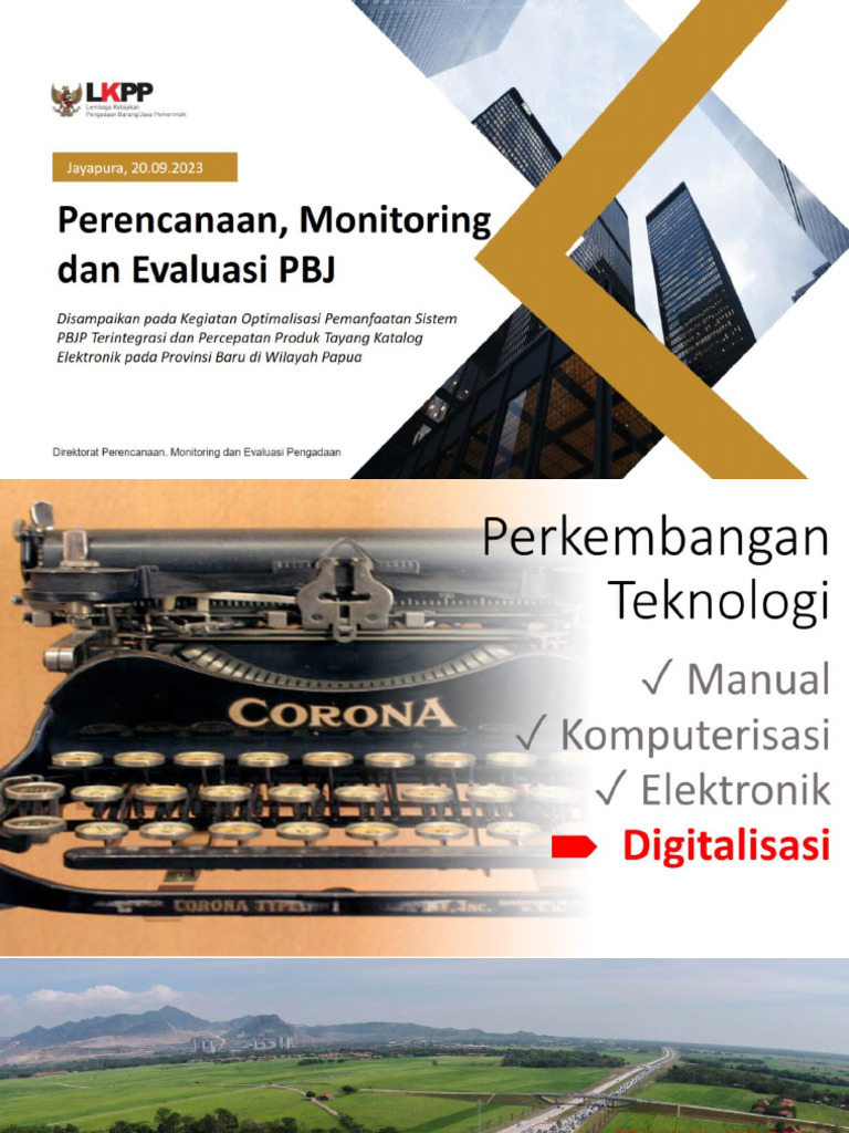 Perencanaan PBJ - Cov | PDF