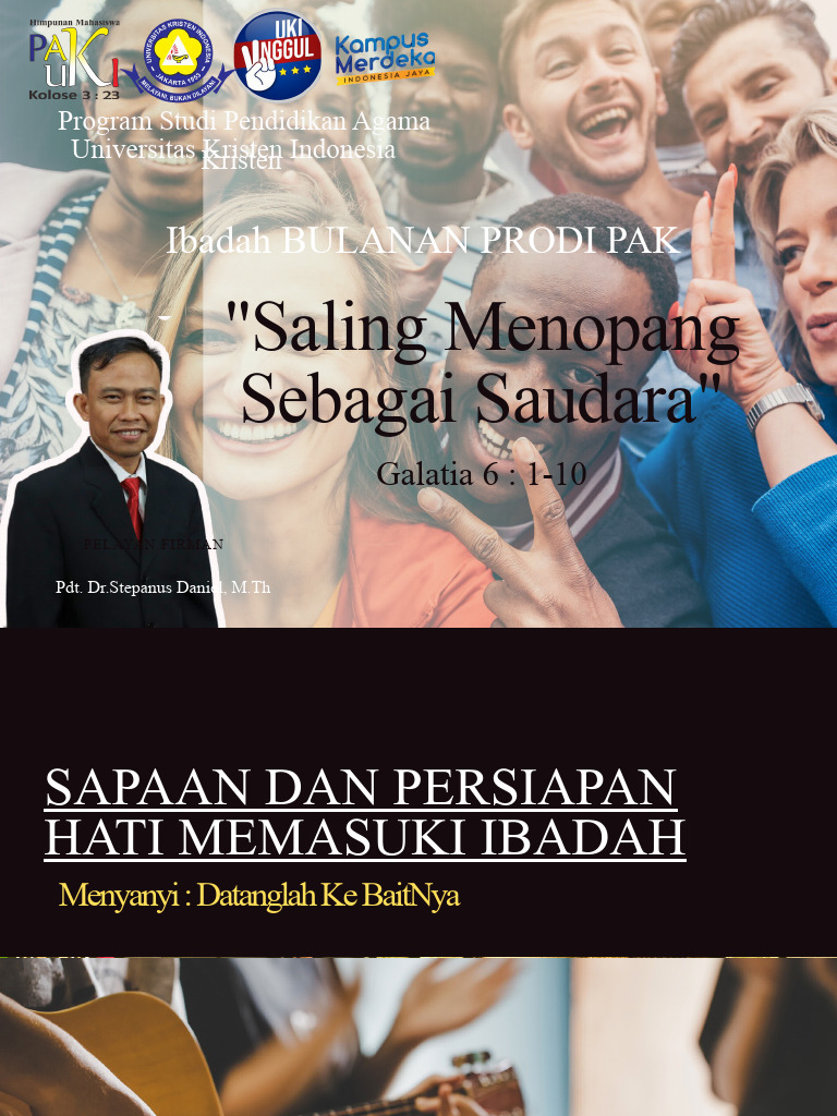 Saling Menopang dalam Ibadah Kristen | PDF | Agama & Spiritualitas