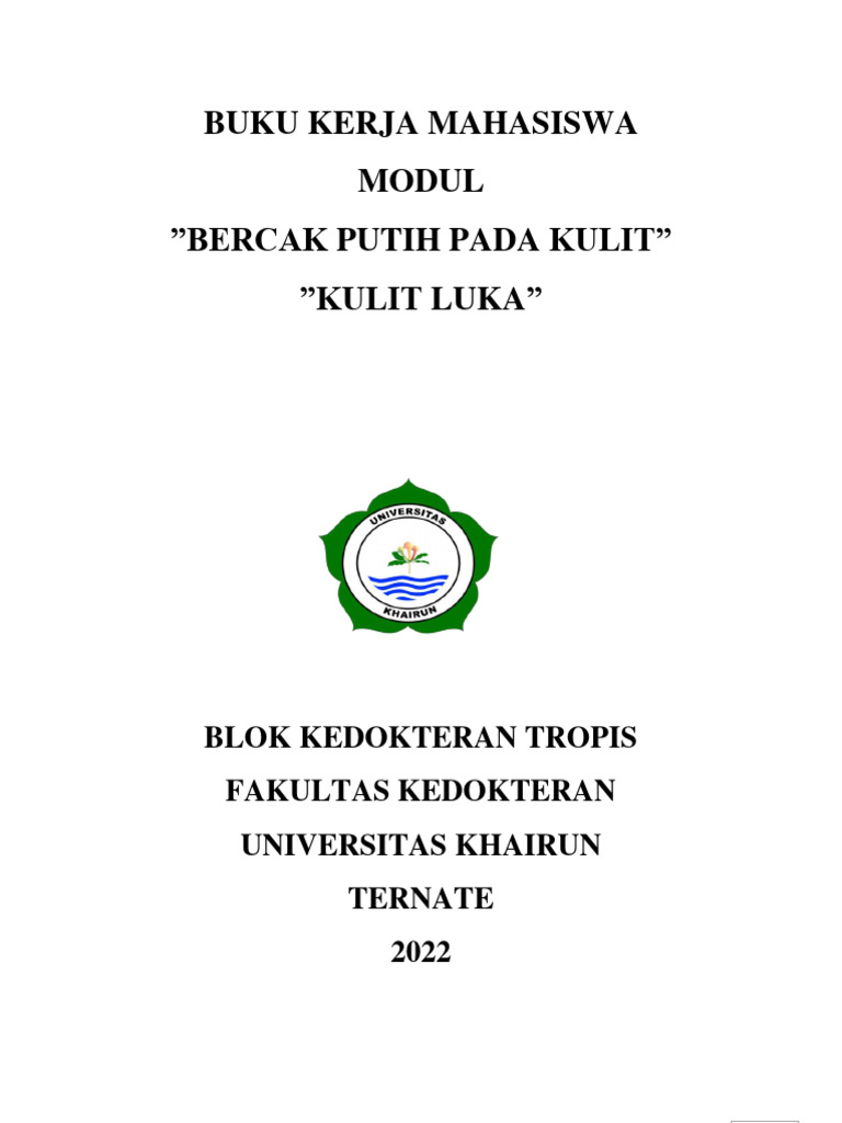Modul Bercak Putih dan Kulit Luka | PDF