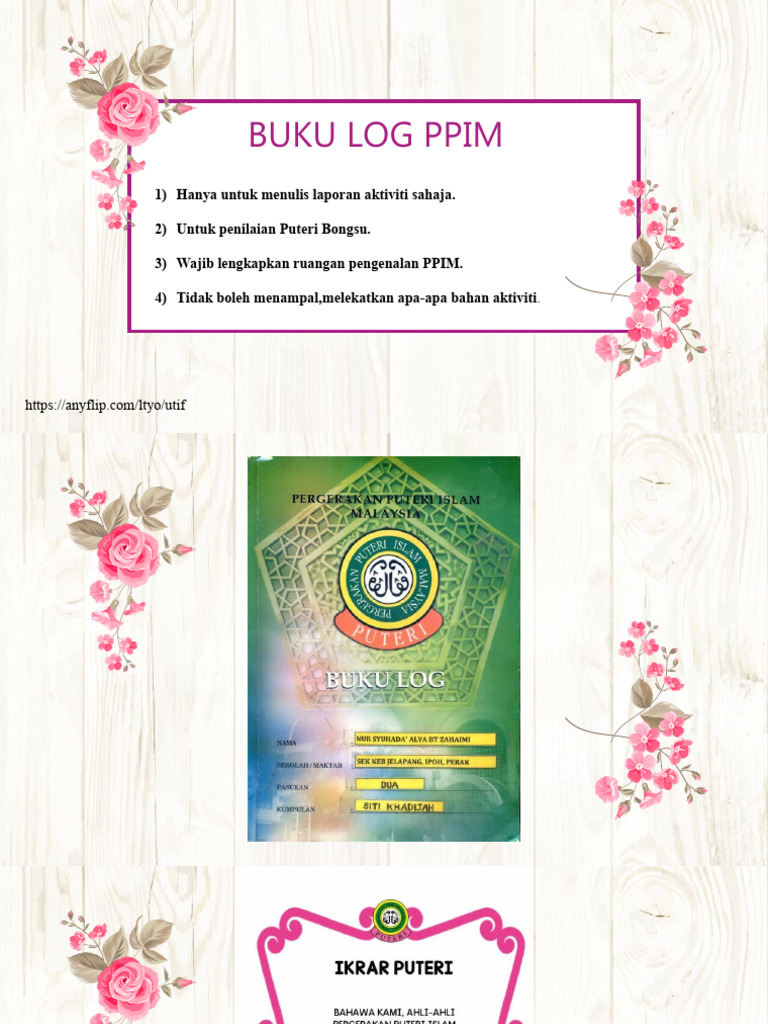 PPIM Buku Log | PDF