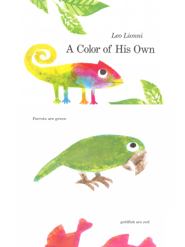 A Color of His Own - 1 | PDF