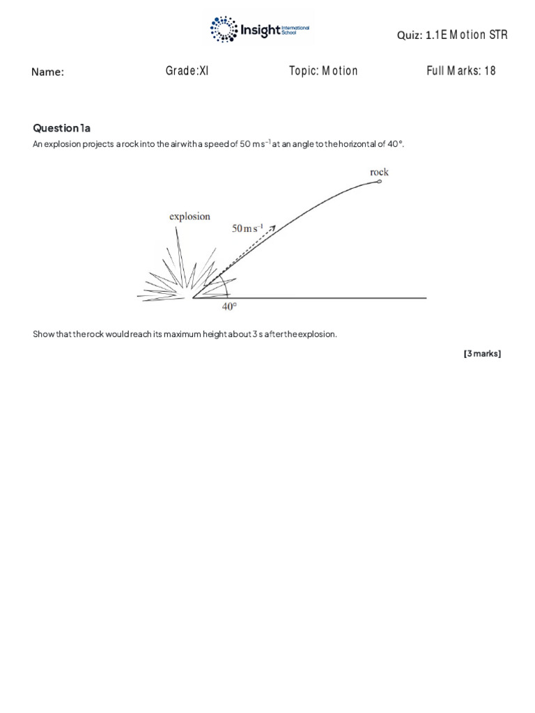 Stunt Motorcyclist River Jump Analysis | PDF | Science & Mathematics