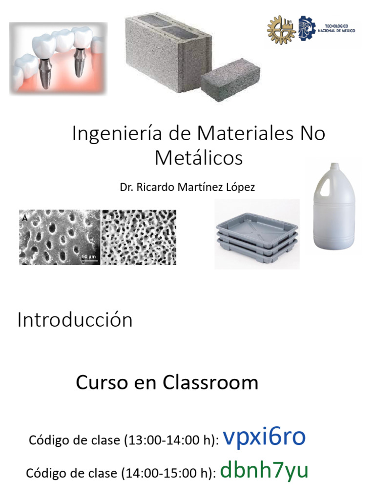 Ingeniería de Materiales No Metálicos | Descargar gratis PDF | Cristalografía de rayos X ...