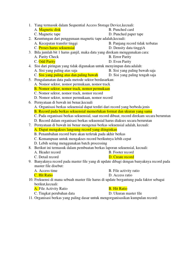 Soal Sistem Oprasi Data Pdf 