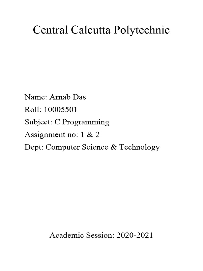 C Programing Pdf Area Fahrenheit