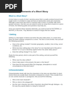 Grade 7 Short Story Elements Lesson Plan | PDF | Plot (Narrative ...