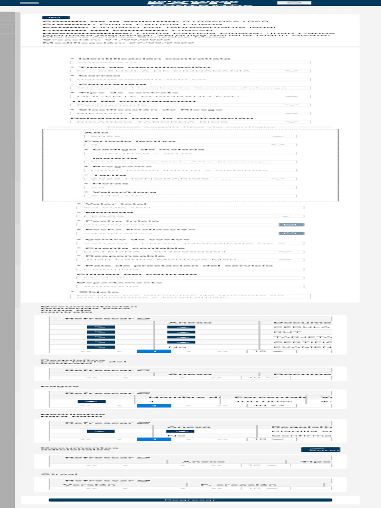 Universidad EAFIT - Contratos | PDF