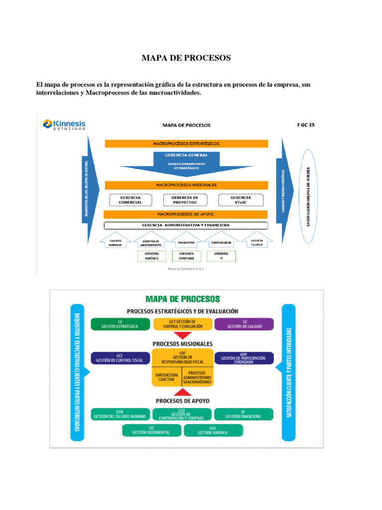 Mapa de Procesos | PDF