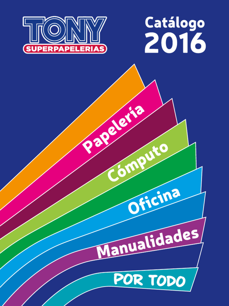 Tony Catalogo 2016 | PDF | Lápiz | Materiales de Conservación y ...