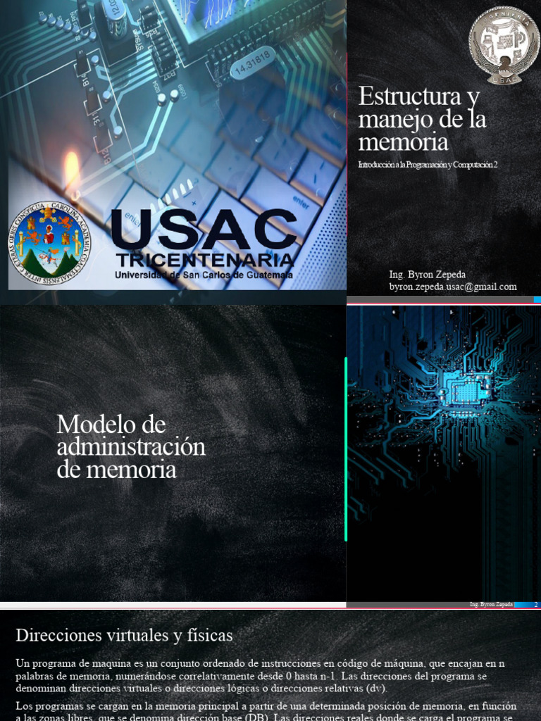 Unidad 1 - Estructura y Manejo de La Memoria | PDF | Objeto ...