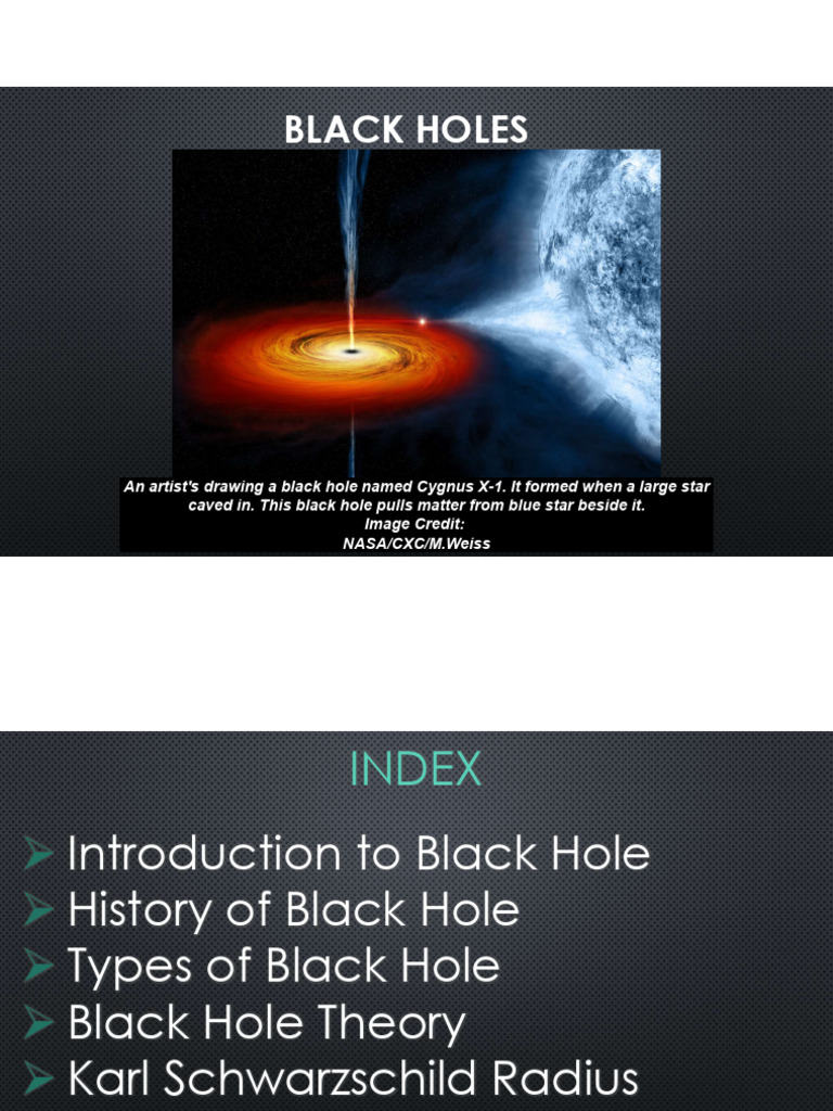 Black Hole Intro | PDF | Black Hole | Event Horizon