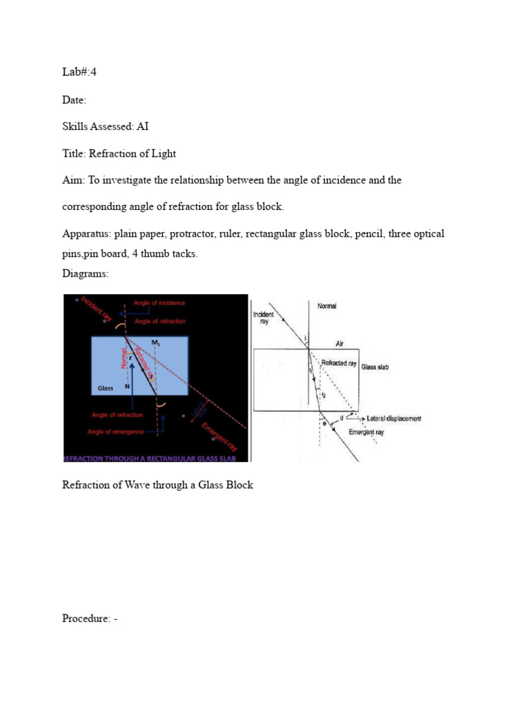 Physics Lab 4 Pdf Atomic Nucleus Atoms