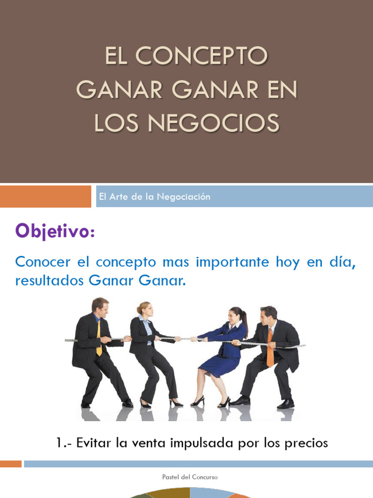 Clase 26 - El Concepto Ganar Ganar en Negocios 1 | PDF | Finanzas y ...