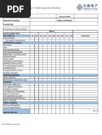 Vehicle Pre Start Checklist | PDF | Truck | Vehicles