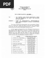 OCA Circular No. 97 2025 | PDF