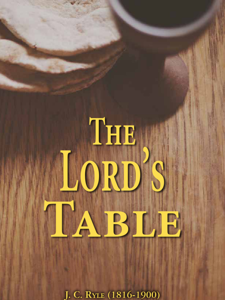 Lord's Table, The | PDF