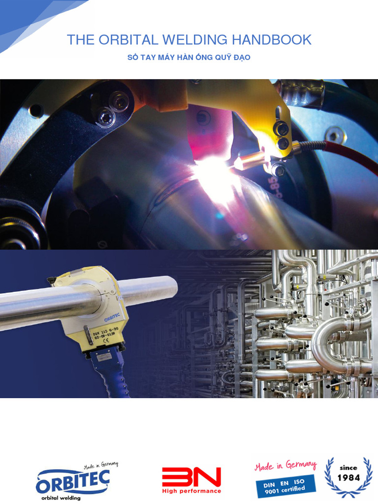Sổ tay máy hàn orbital ( Orbitec) | PDF
