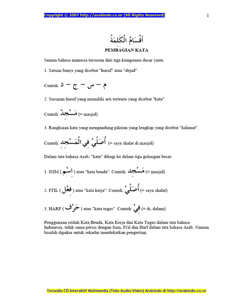 Arabindo | PDF | Seni & Disiplin Bahasa