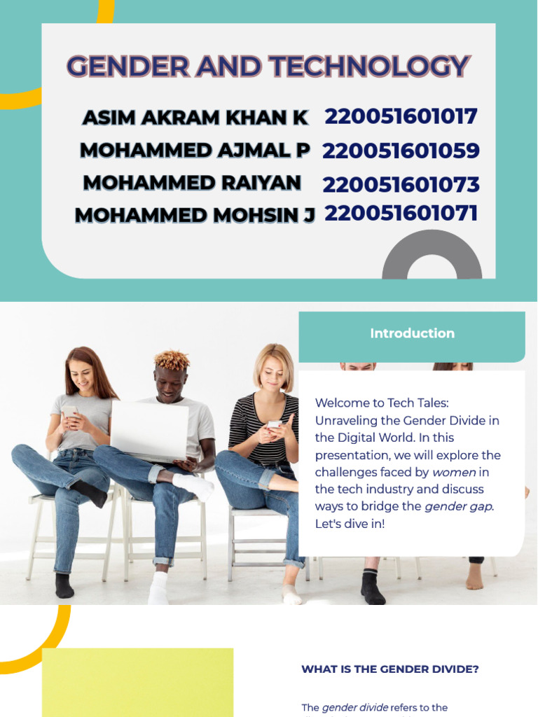 Gender and Technology | PDF | Gender | Gender Studies