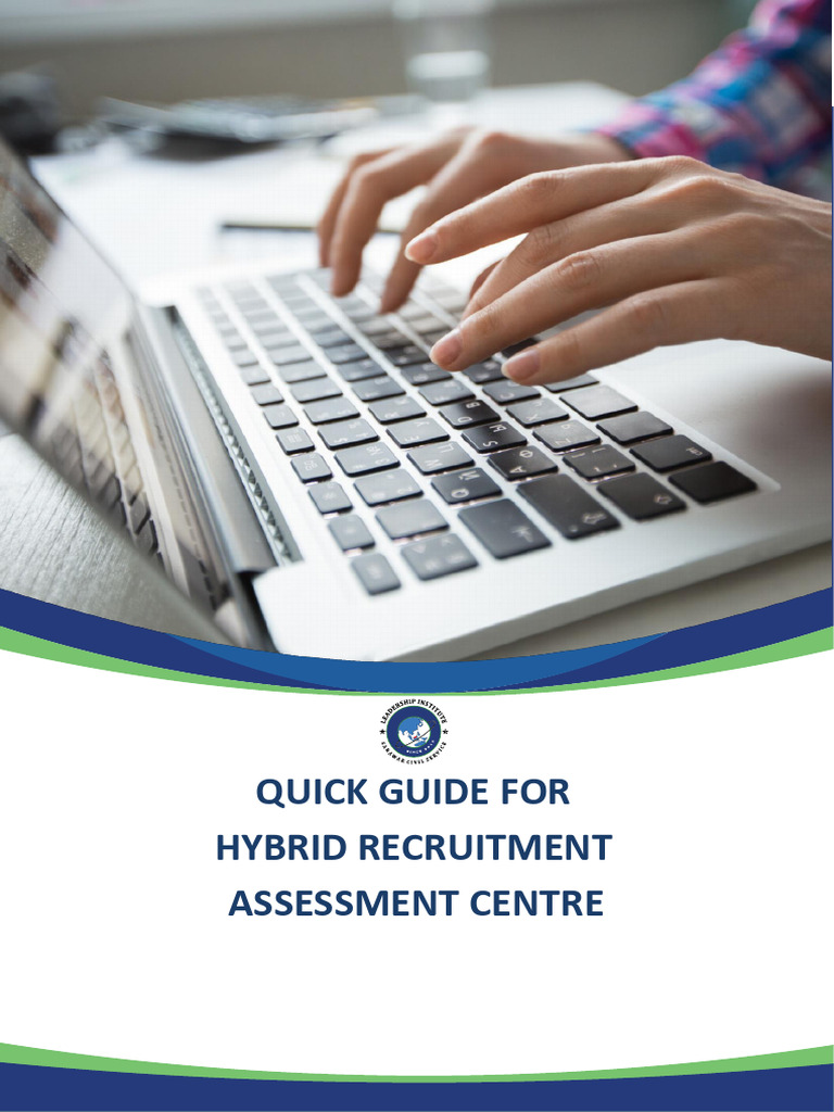 Quick Guide For Hybrid Recruitment Assessment Centre | PDF Quick Guide For Hybrid Recruitment Assessment Centre | PDF