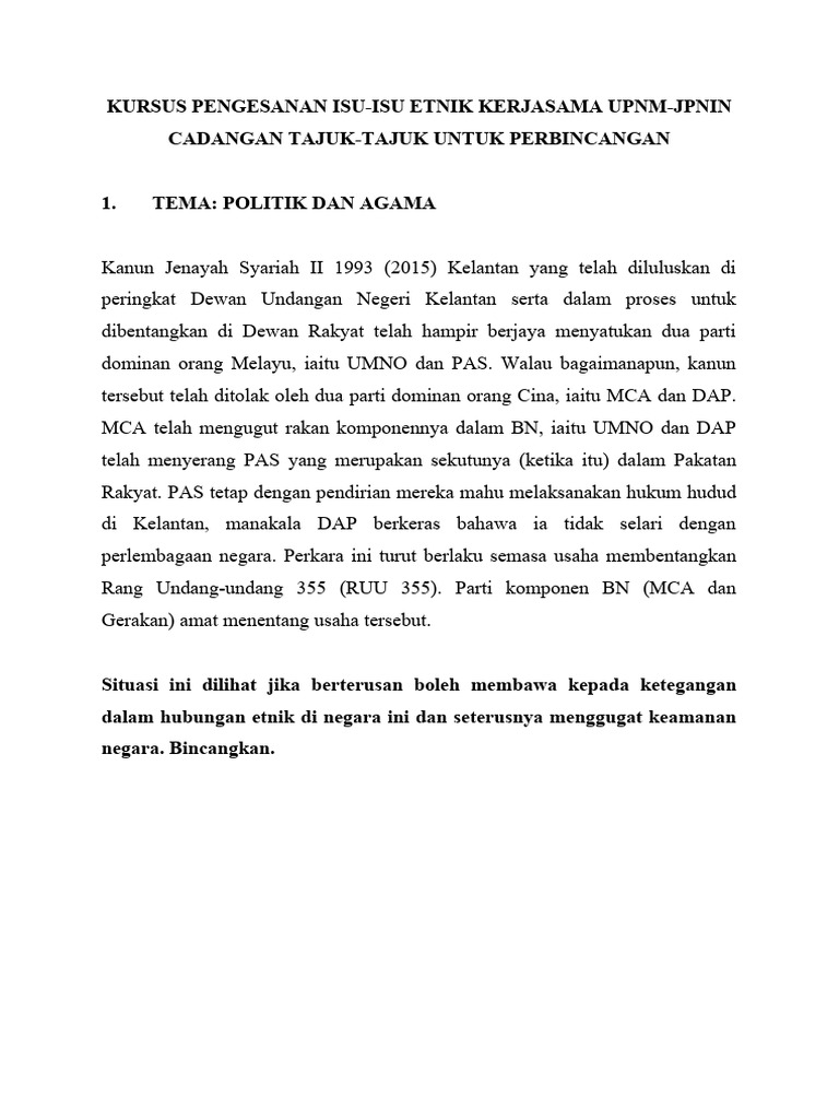 Tajuk-Tajuk PERPADUAN | PDF