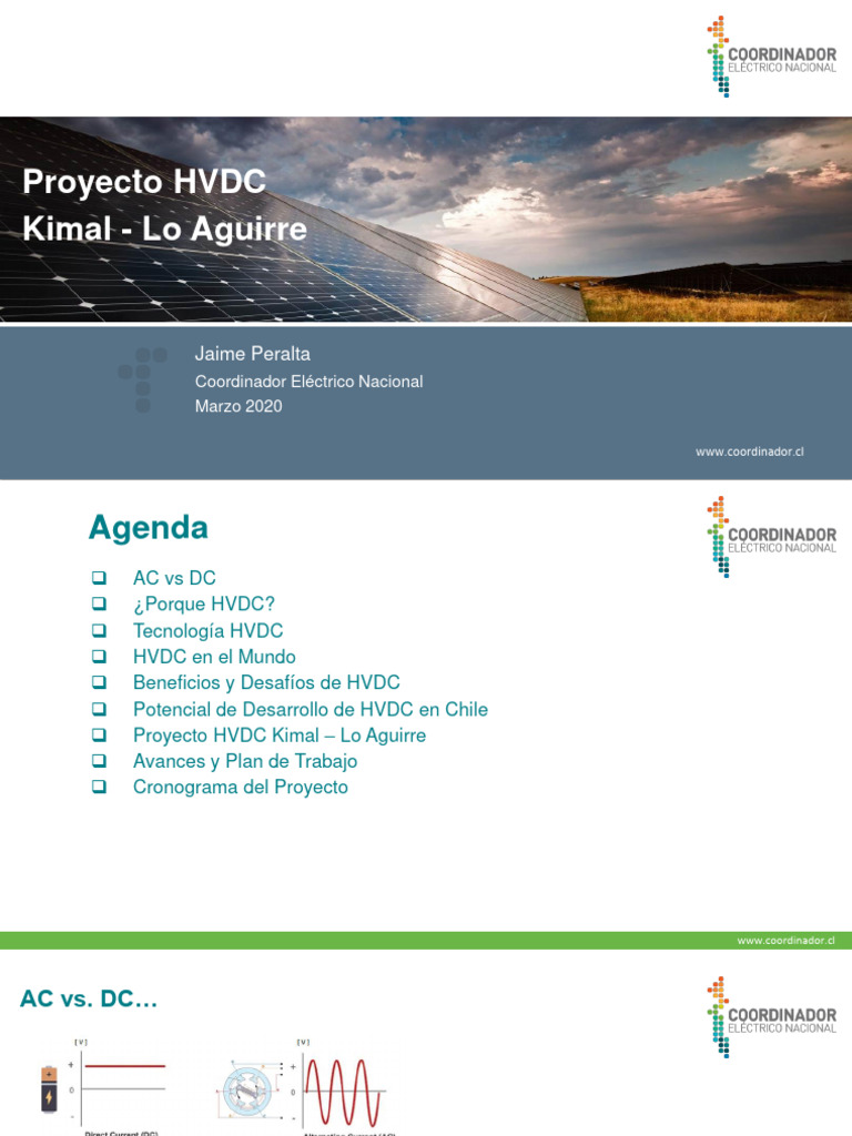 HVDC Kimal Lo Aguirre | PDF | Corriente continua de alto voltaje ...