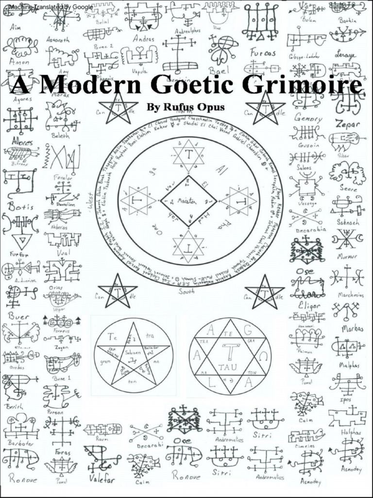 A Modern Goetic Grimoire - Rufus Opus - 157 | PDF | Hermetismo | Deus