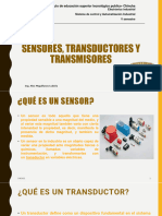 ¿Qué es un transductor y su función? | PDF | Ultrasonido | Sensor