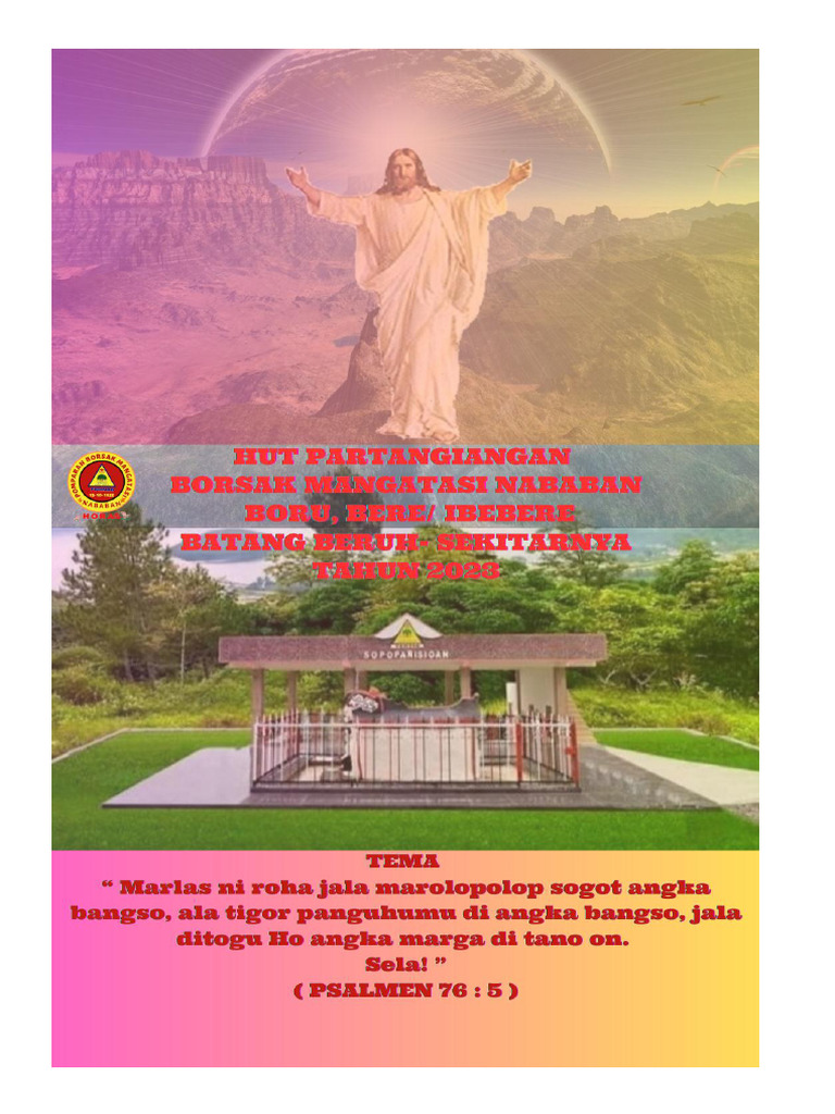 Pesta Partangiangan Pomparani Borsak Mangatasi Nababan Boru Bere | PDF ...