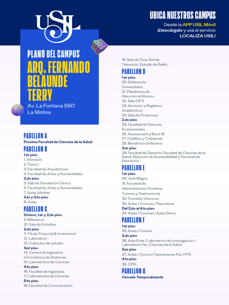 Planos de Campos USIL | PDF