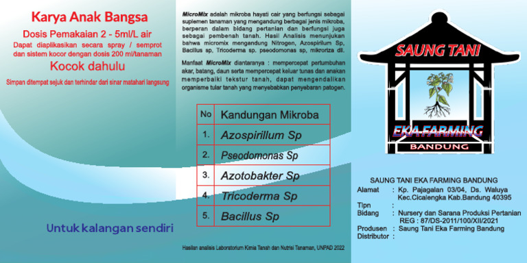 Label Pa Asep Bu Tin Baru 2 | PDF