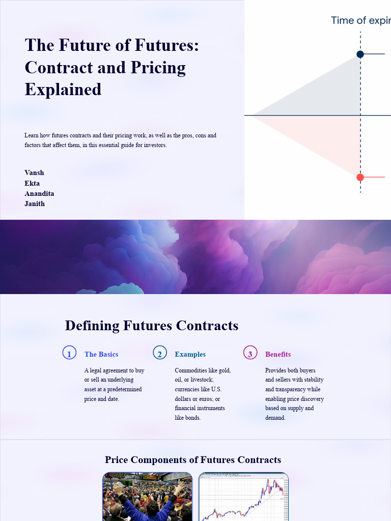 The Future of Futures Contract and Pricing Explained | PDF | Futures ...
