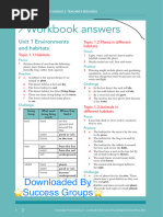 CAMBRIDGE Primary Science - Workbook 3 | PDF