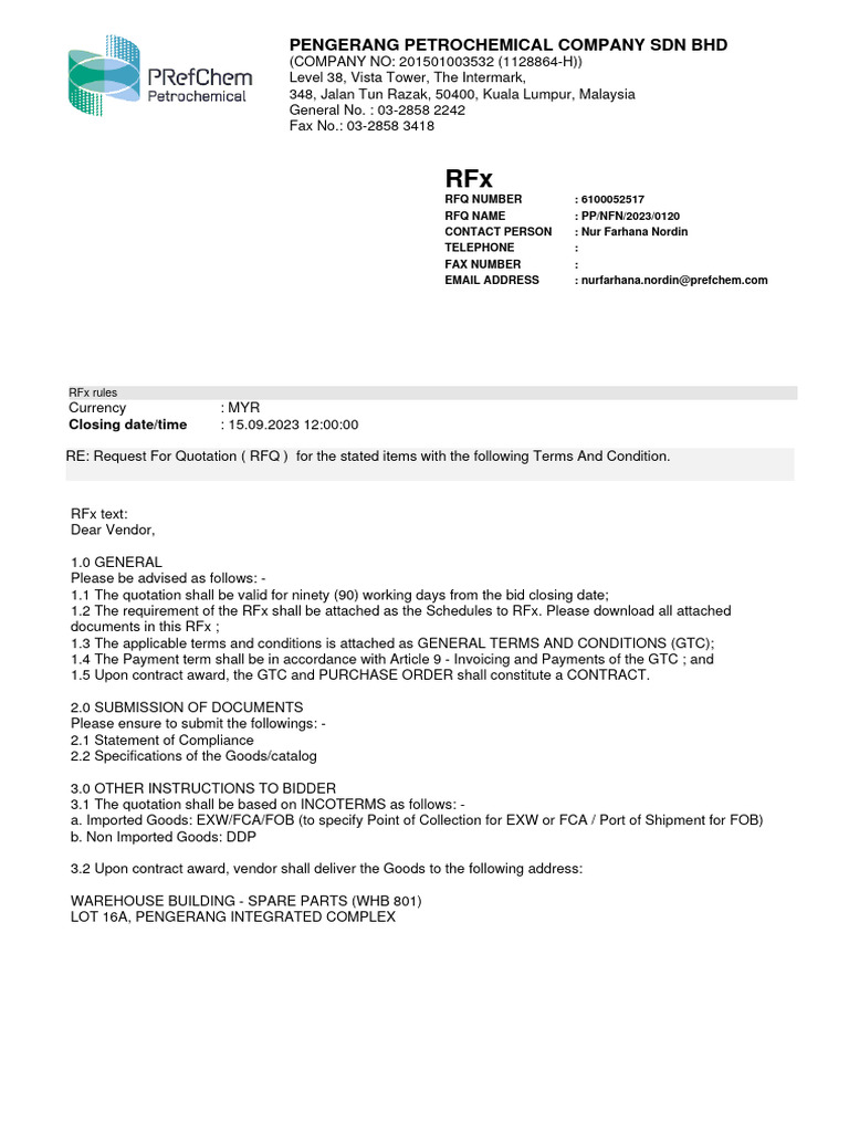 RFX Sus Portal - Battery | PDF | Business | Computing