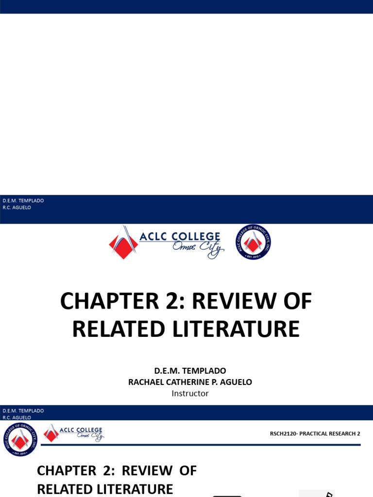 Lesson 4 Chapter 2 RRL | PDF | Wine | Theory