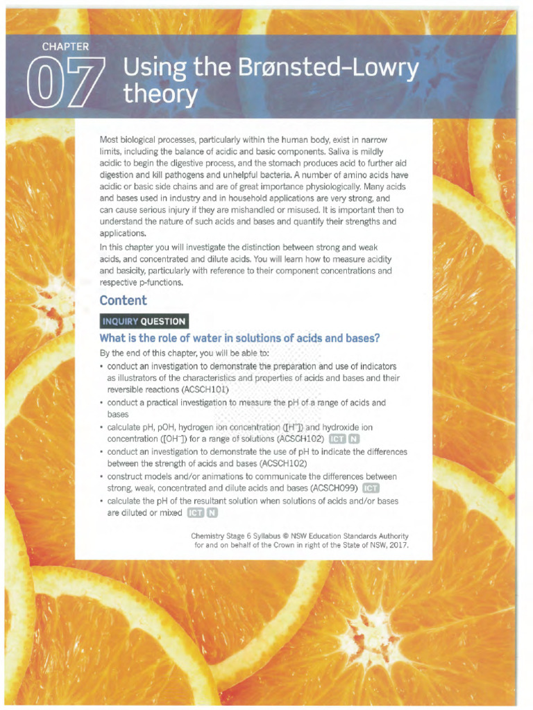 Pearson Chemistry Year 12 Chapter 7 | PDF