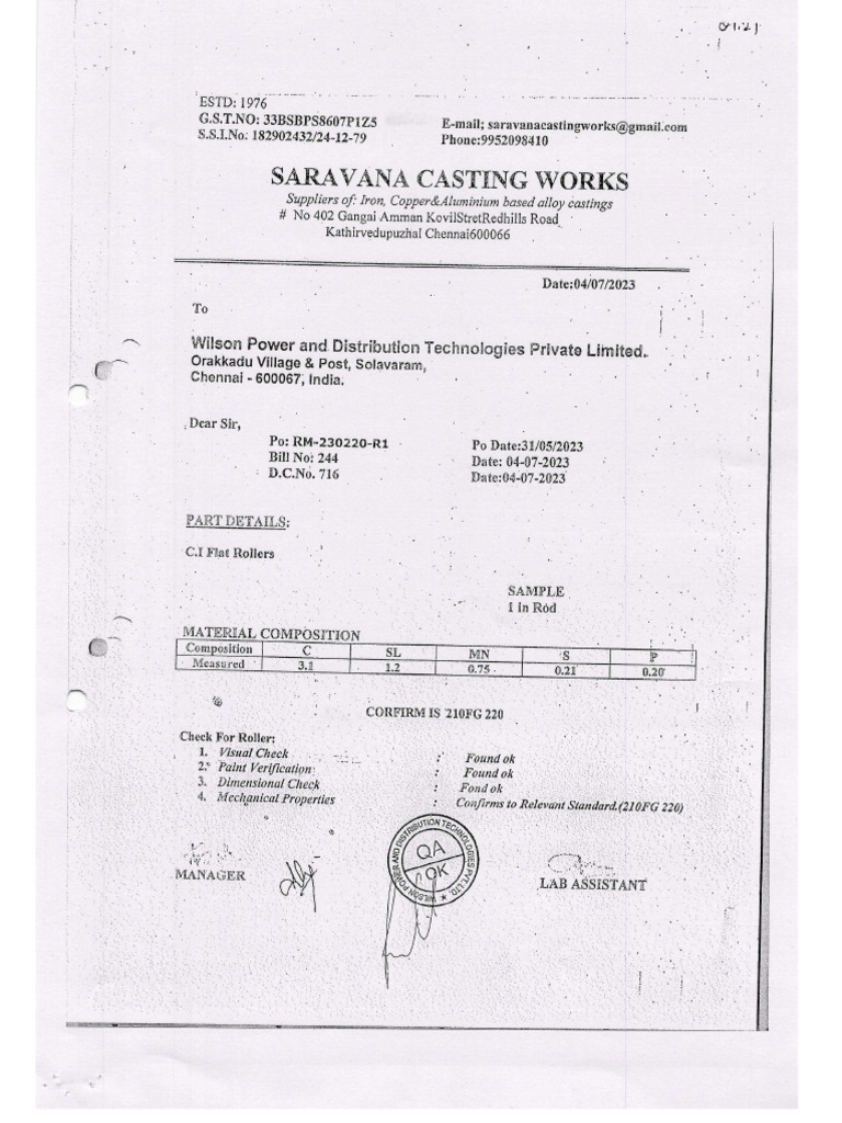 Roller Samle TC-Format | PDF