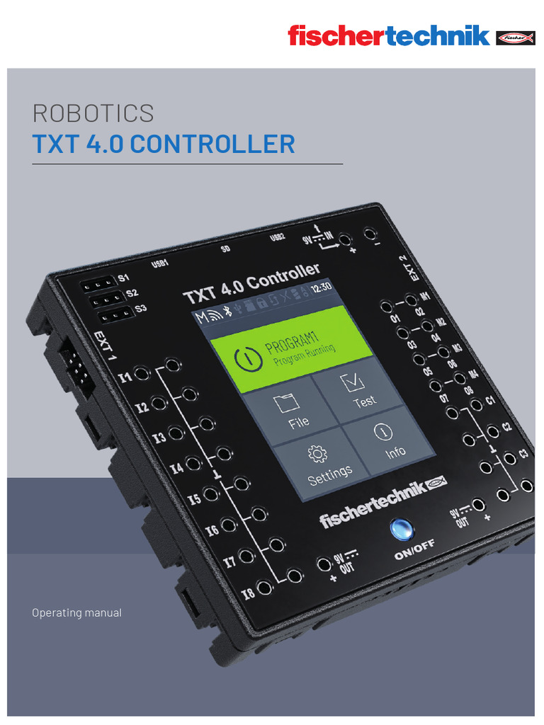 Fischertechnik TXT Operating Manual - EN | PDF | Wi Fi | Bluetooth