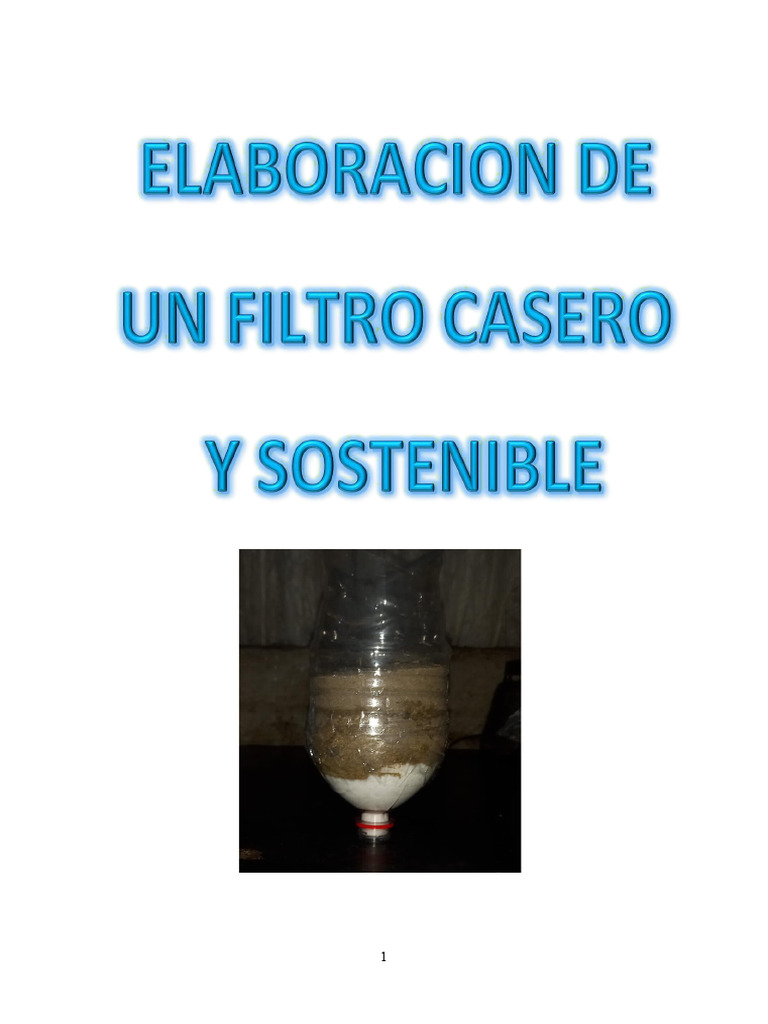 Proyecto | PDF | Agua | Contaminación