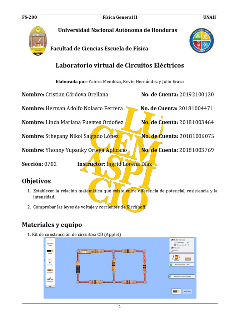 Circuit Os | PDF | Resistencia Eléctrica y Conductancia | voltaje