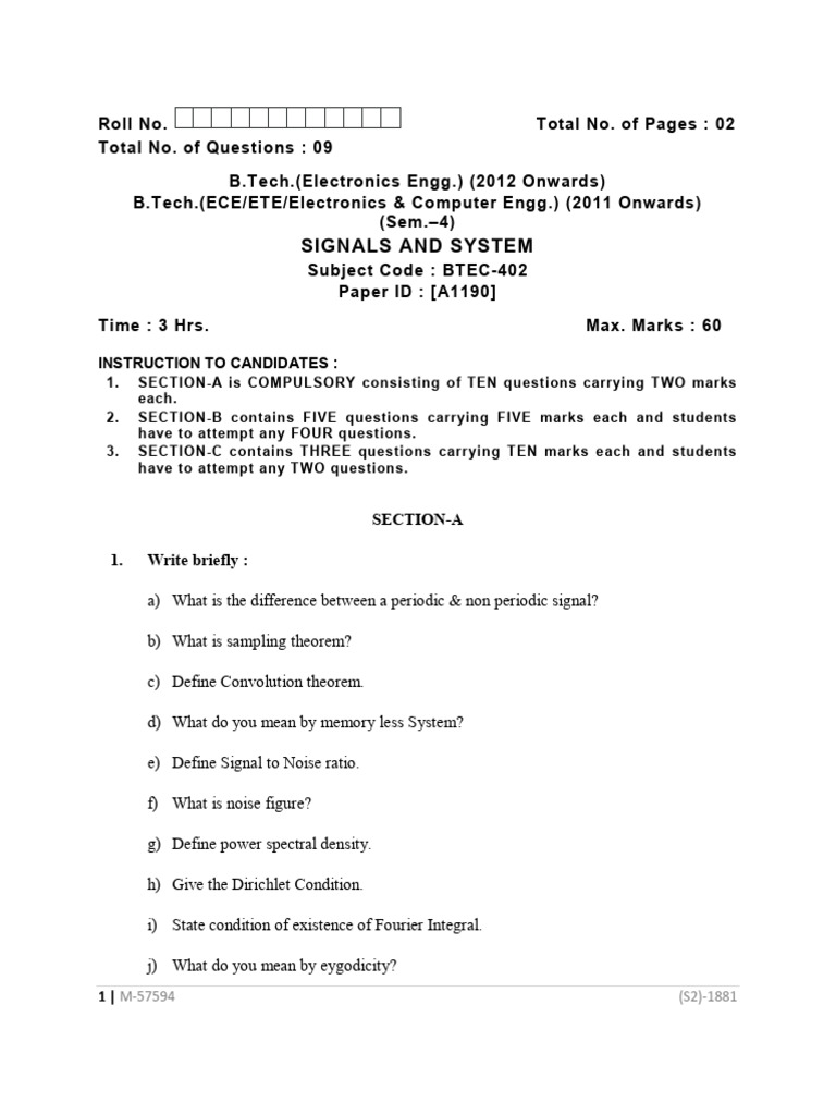 Ss 2 | PDF | Electrical Engineering | Algorithms