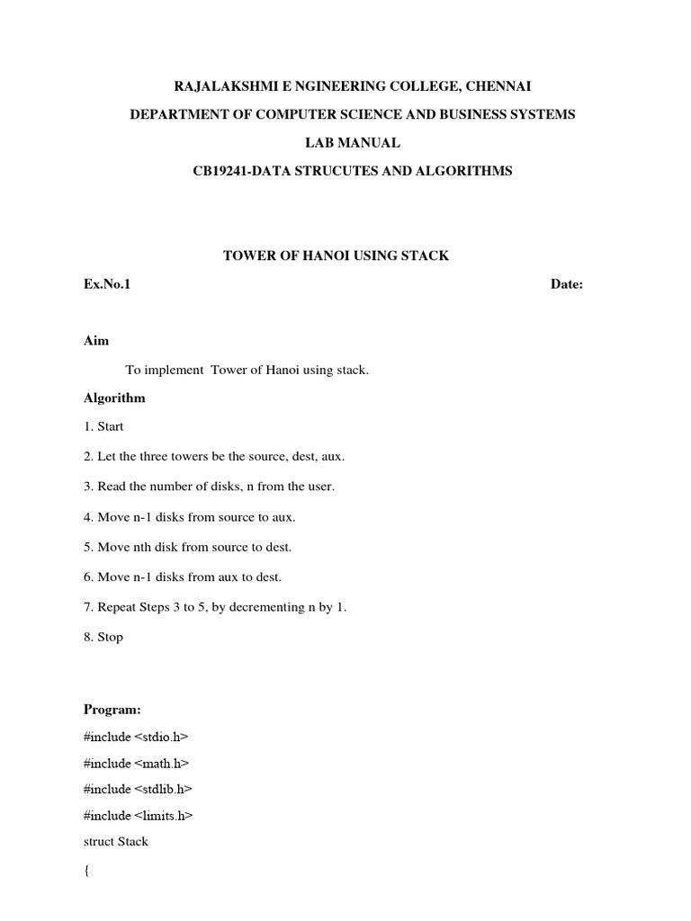 DS Labmanual | PDF | Queue (Abstract Data Type) | Computing