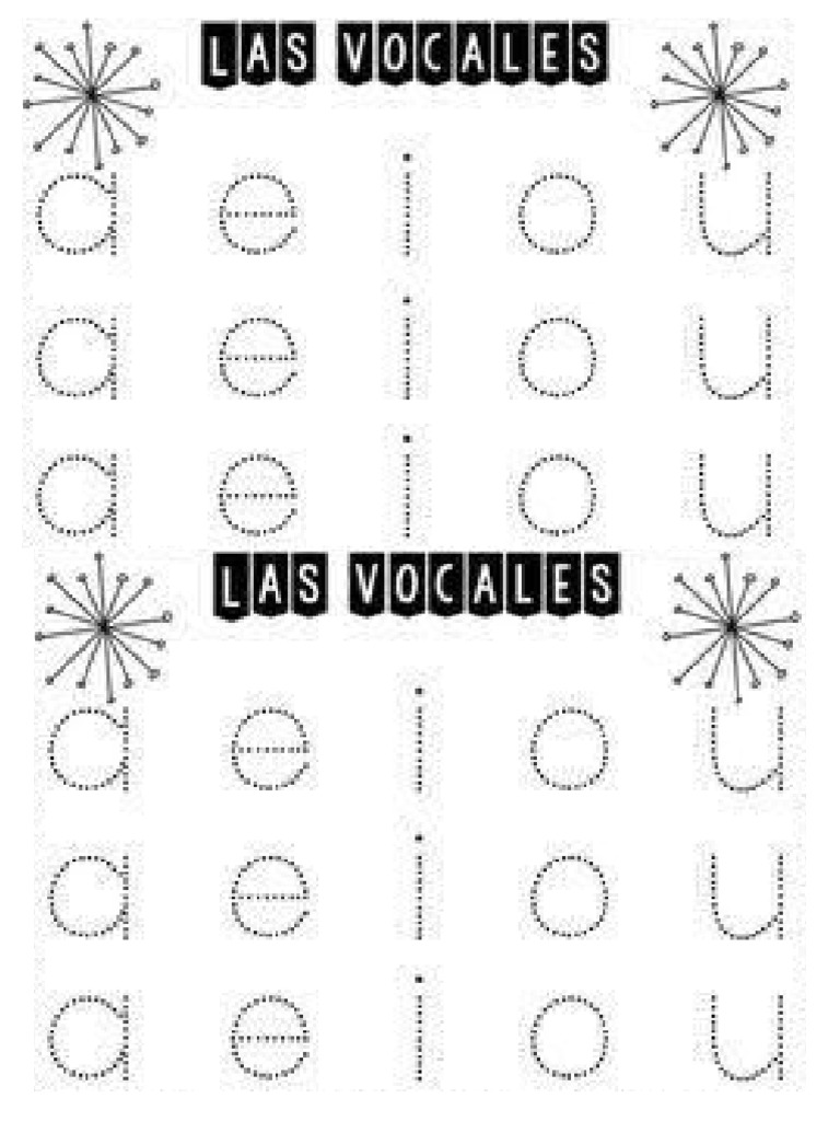 Las Vocales para Reteñir | PDF