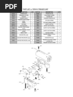 M4 Carbine Exploded View: Item Part No. Description QTY | PDF | Firearm ...