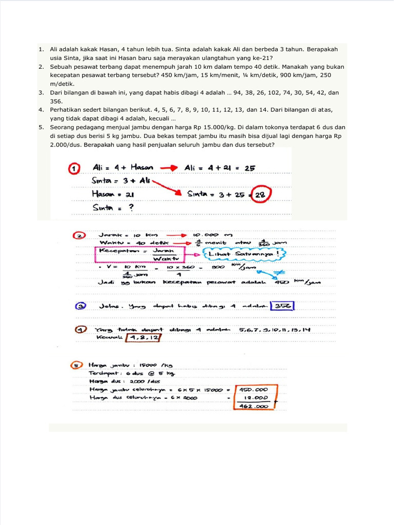 Soal 5 | PDF