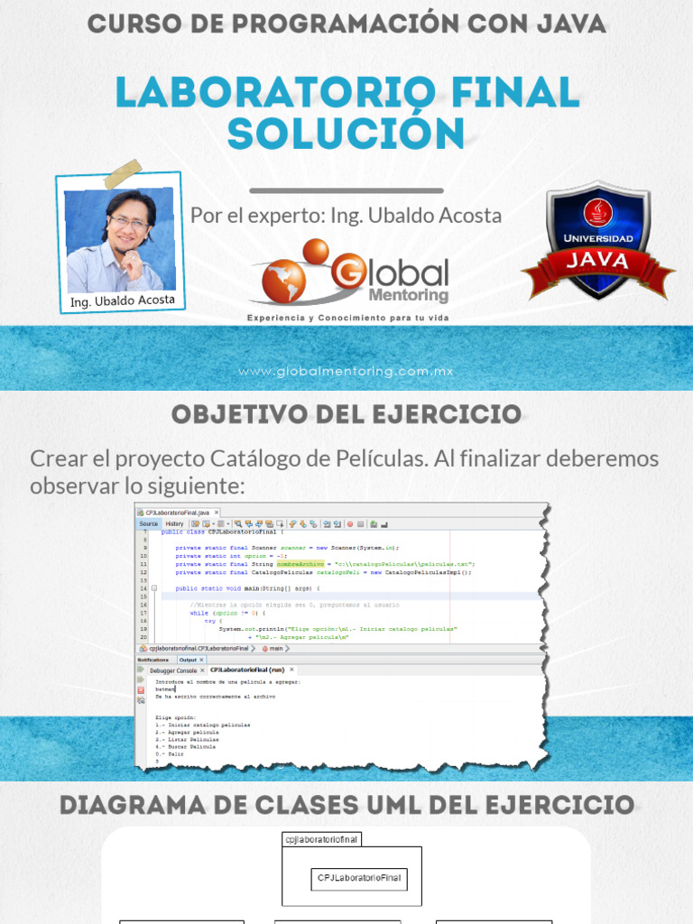 CPJ B Ejercicio LaboratorioFinal | PDF | Java (lenguaje de programación ...