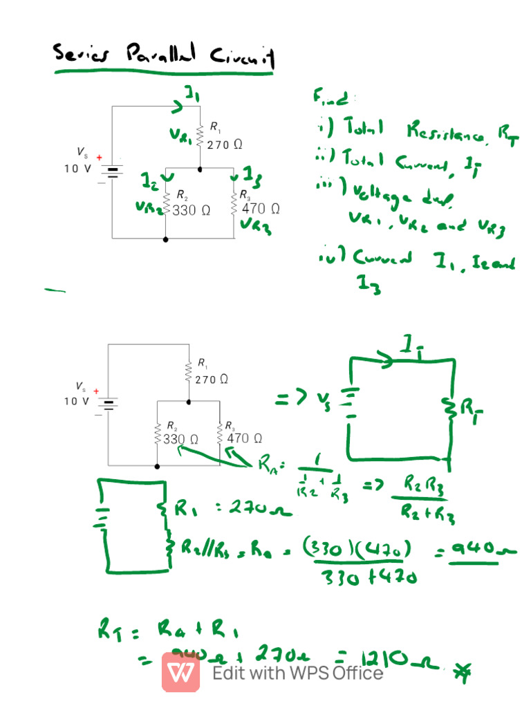 3 - Series & Parallel Circuit | PDF